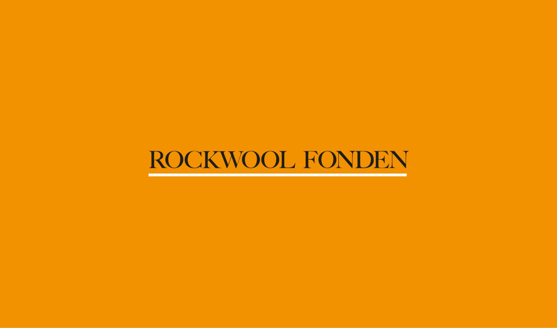 ROCKWOOL Foundation - Gejst Studio